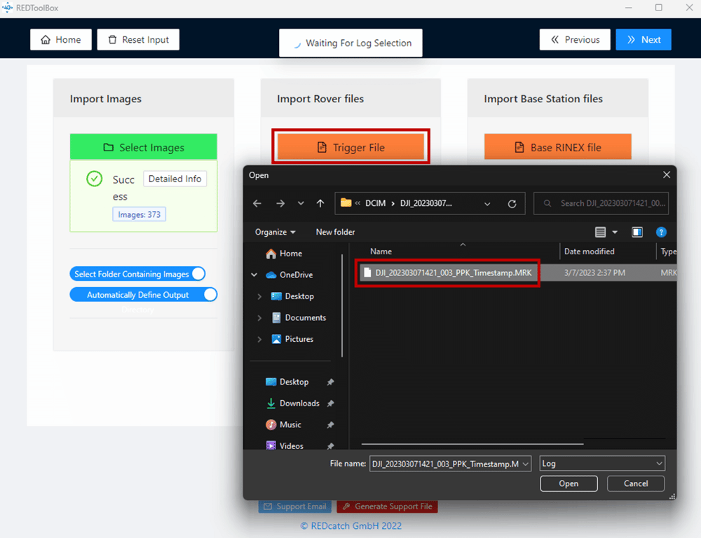 Instrucciones del proceso de PPK para drones DJI Enterprise